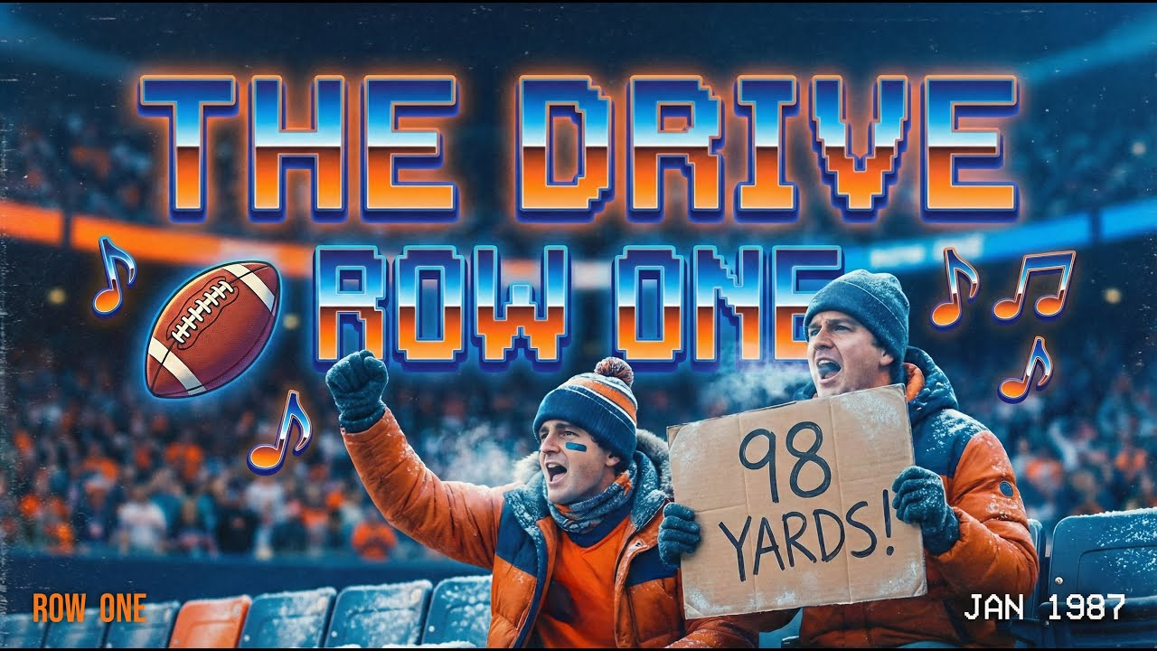1987 Denver Broncos "The Drive" Song | Row One - YouTube