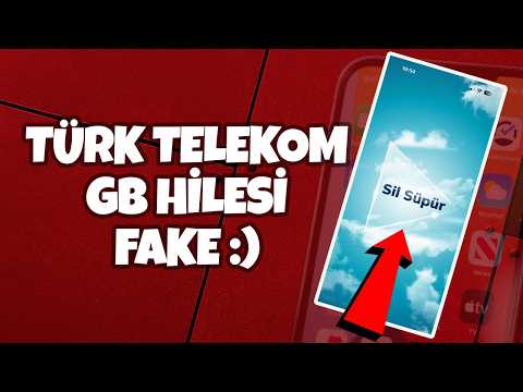 TÜRK TELEKOM GB HİLESİ FAKE :) - AÇIKLAMAYI OKU!