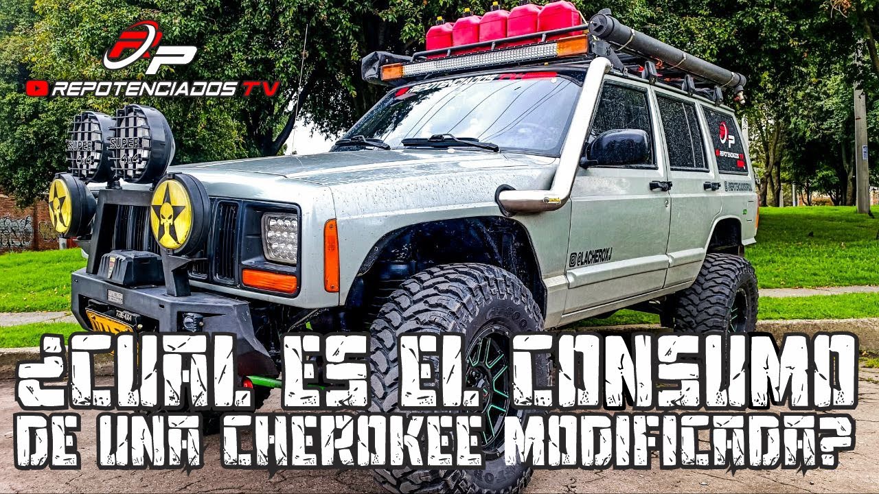 ¿CUAL ES EL CONSUMO DE UNA CHEROKEE MODIFICADA? | UN DIA EN BOGOTÁ CON ...