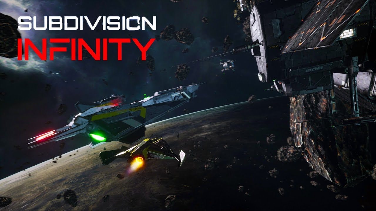 Subdivision Infinity DX - Gameplay (PC) Sci-fi Space shooting game ...
