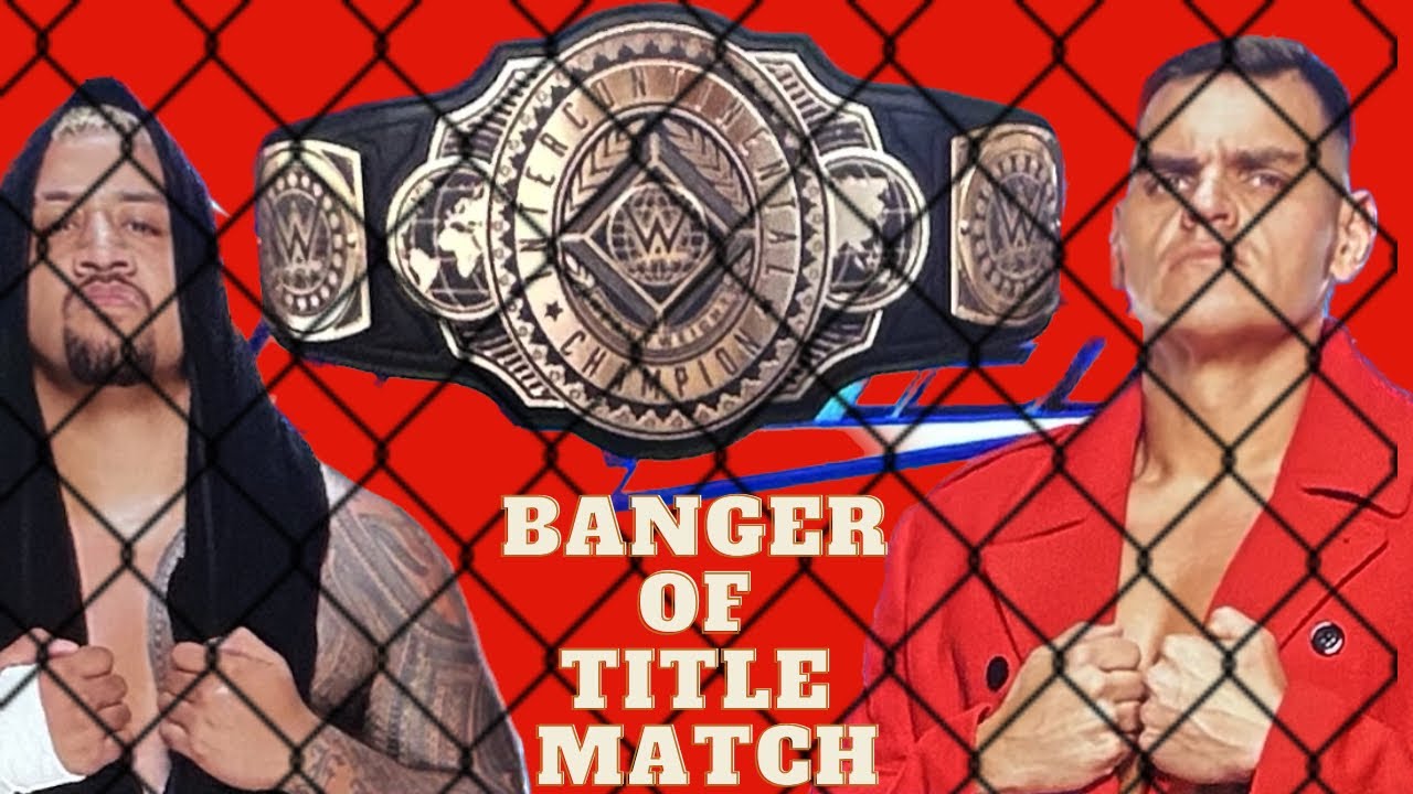 Only way to secure a winner was to be in a steel cage. Banger after ...