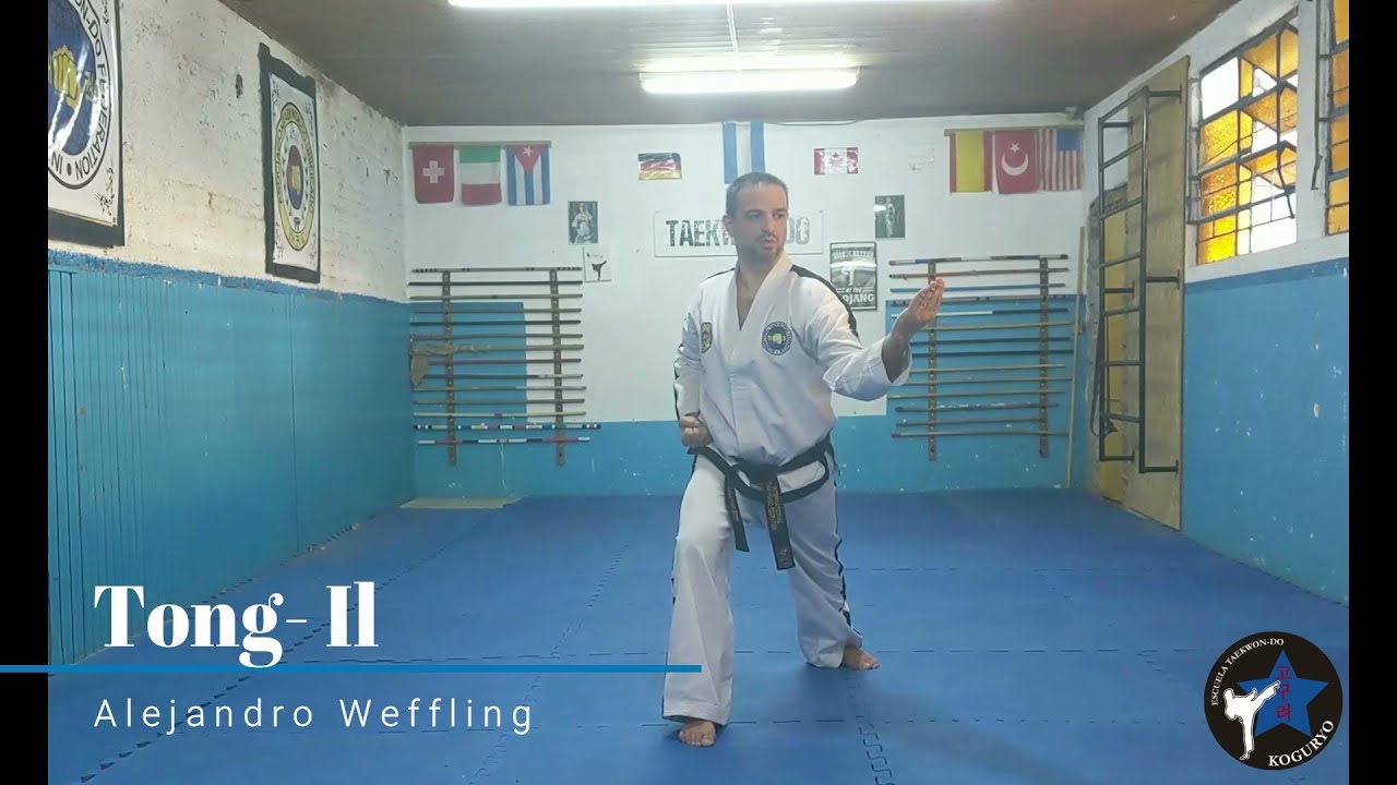 Tong Il- Patterns- Formas VI Dan- Taekwondo ITF- ESCUELA KOGURYO - YouTube