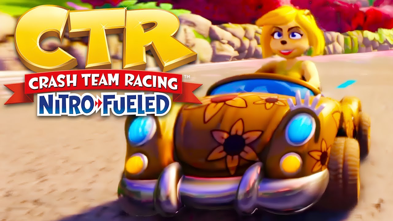 Queen Bee Ami's Race - Crash Team Racing Nitro-Fueled - YouTube