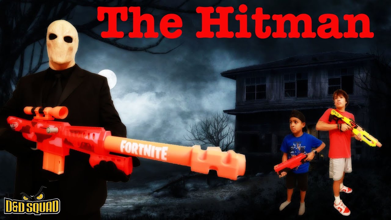 The Faceless Hitman | D&D Squad Ep. 2 | Nerf Battle - YouTube