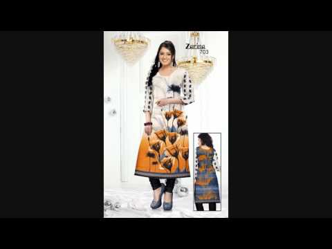 Buy Zarina (unstitched kurti ) (6 Pcs Catalog) at Wholesale Price