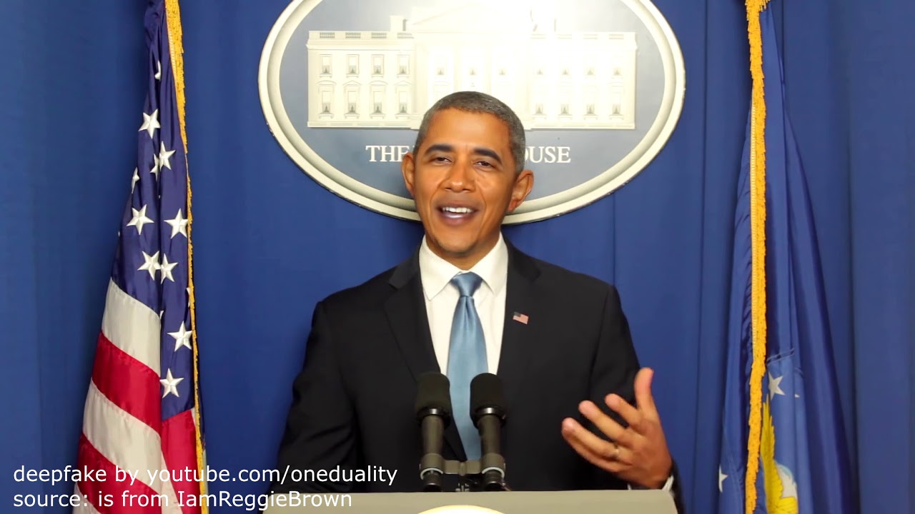 Impersonator IamReggieBrown as President Obama [ Deepfake ] - YouTube