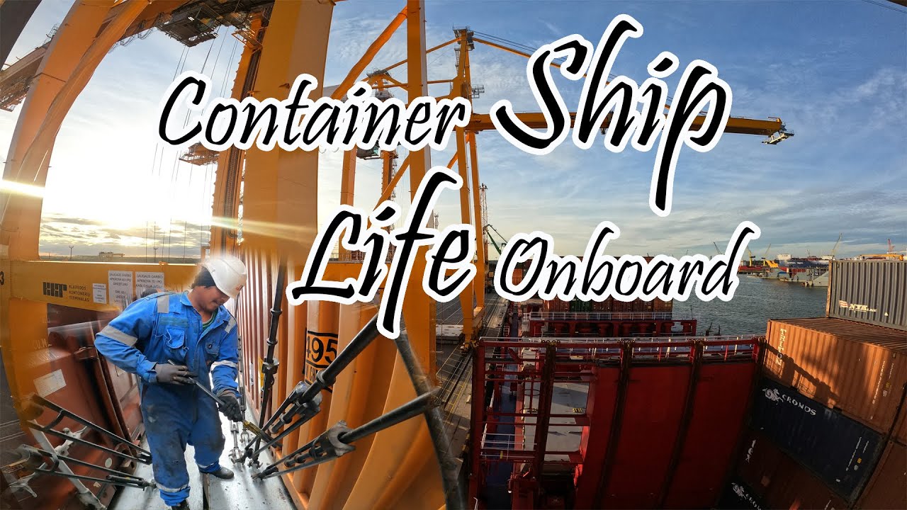 A DAY IN THE LIFE AT SEA | CONTAINER SHIP LIFE ONBOARD | EP04 | HERO'S ...