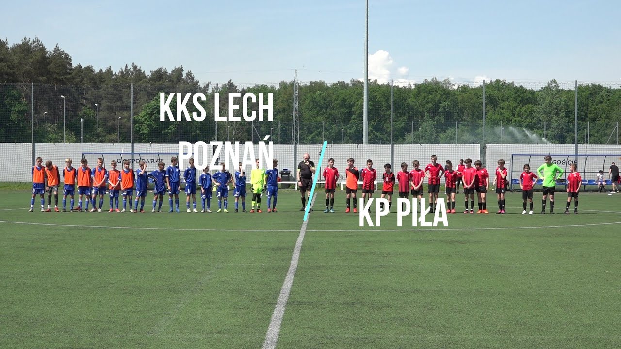 KKS Lech Poznań - KP Piła (liga wojewódzka, młodzik D2,4.05.2024) - YouTube
