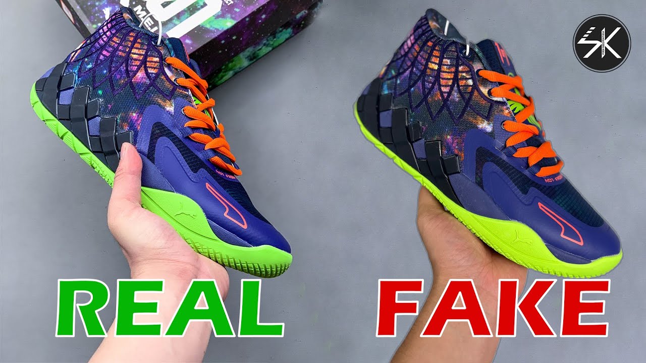 Puma MB.01 Galaxy REAL VS FAKE - YouTube