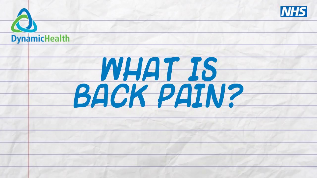Back Pain Intro - YouTube