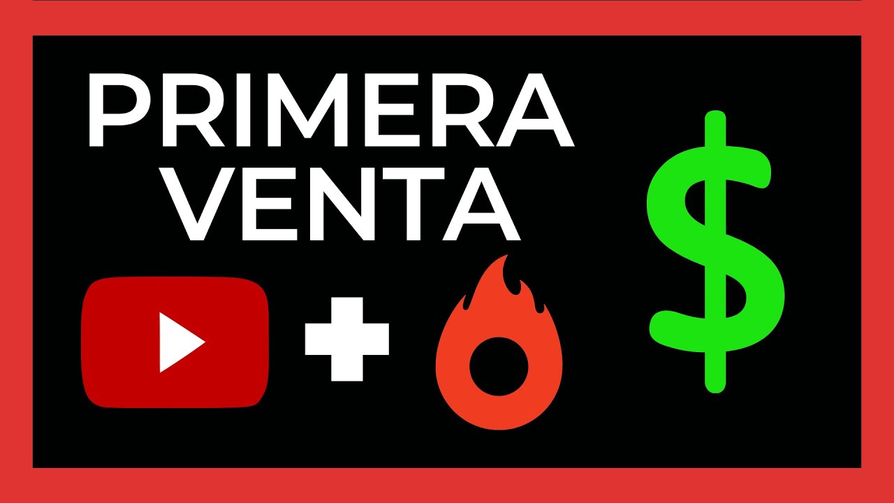 COMO hacer MI PRIMERA VENTA en HOTMART con YOUTUBE🤩 - YouTube