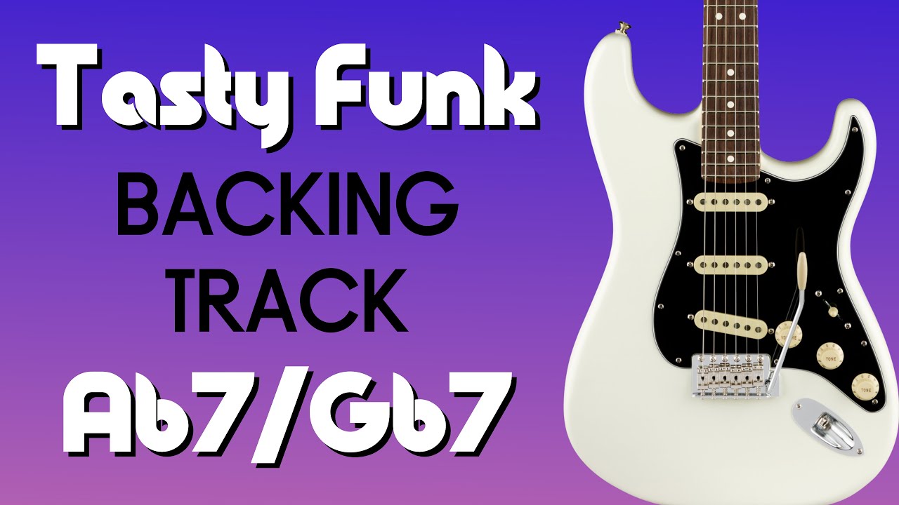 Tasty Funk Groove Backing Track in Ab7/Gb7 - YouTube
