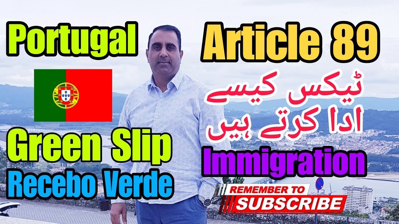 Portugal Article 89 | How to pay tax | Traveler777 - YouTube