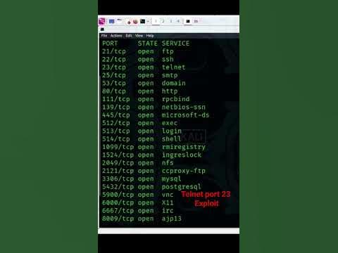how to hack or exploit with port 23 telnet easy two steps see 👇👇 very usefull 😎😎👑🔥 - YouTube
