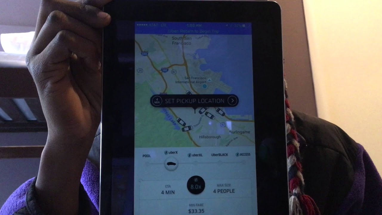 Uber is now tricking its new drivers. With fake airport surges - YouTube