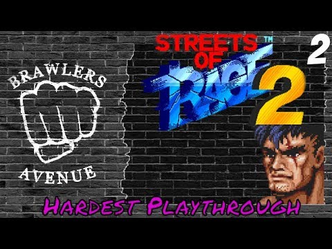 Streets of Rage 2 - Max Thunder Playthrough (Hardest) 01 - YouTube