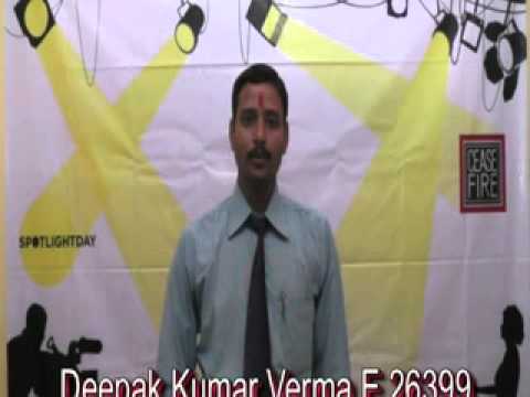 Ceasefire Spotlight - Patna - Deepak Kumar Verma - YouTube