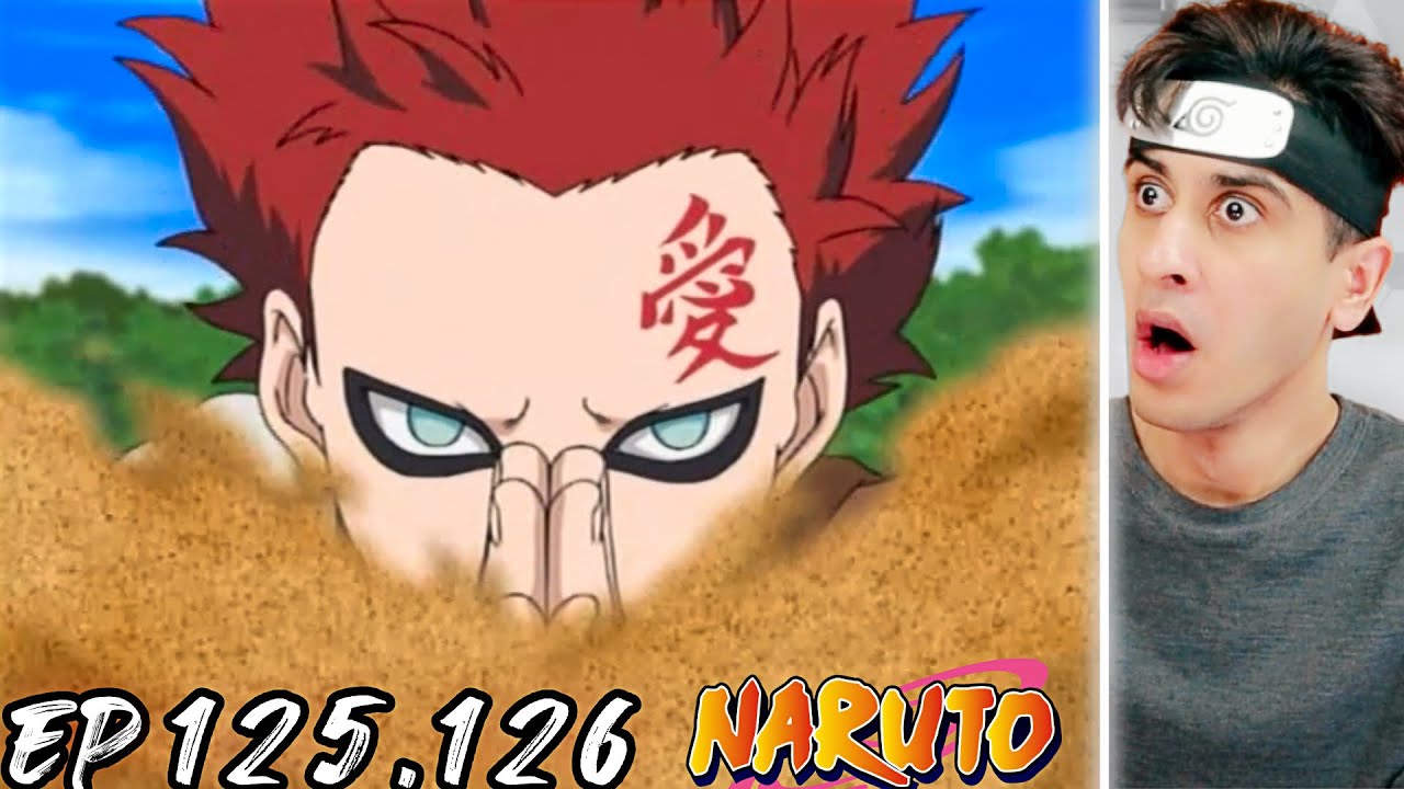 Gaara Vs Kimimaro! Naruto Episode 125, 126 Reaction! - YouTube