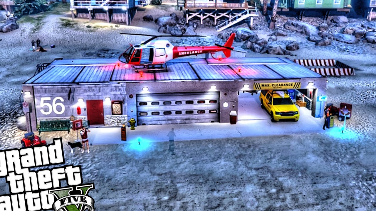 Coast Guard Station - GTA 5 PC MOD - YouTube
