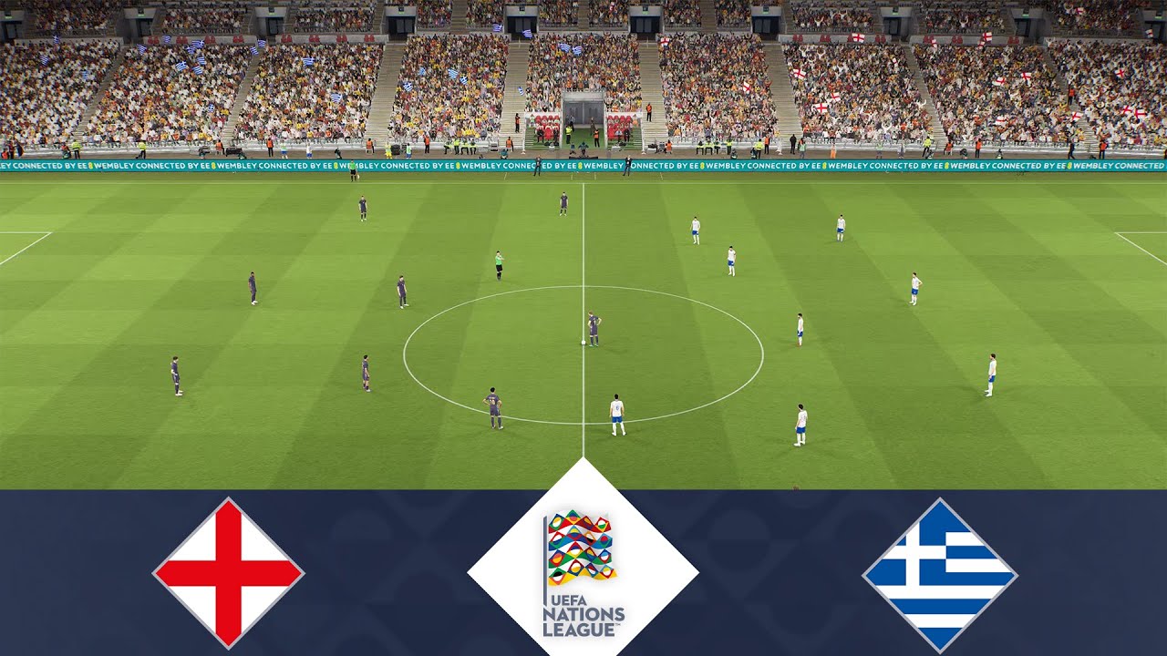 England vs Greece - UEFA Nations League - 10th October 2024 Full Match ...