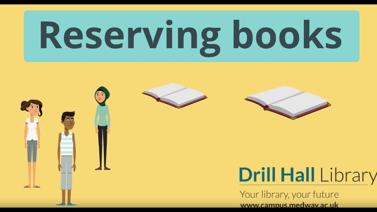 Reserving books - YouTube