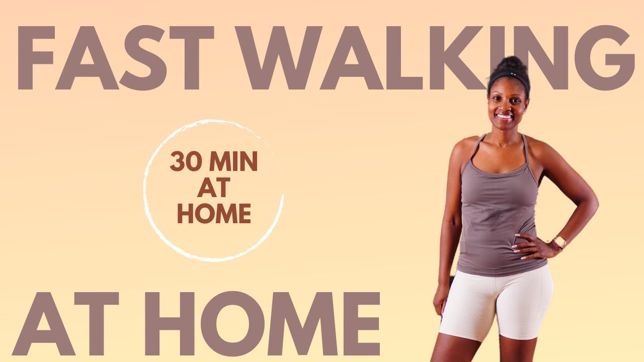 Fast Walking in 30 Minutes | Walking Workout At Home | Moore2Health ...