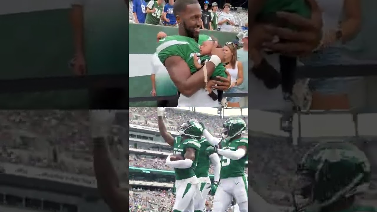 Jeff Smith Dedicates His TD To His Baby Boy 💚 | The New York Jets | NFL ...