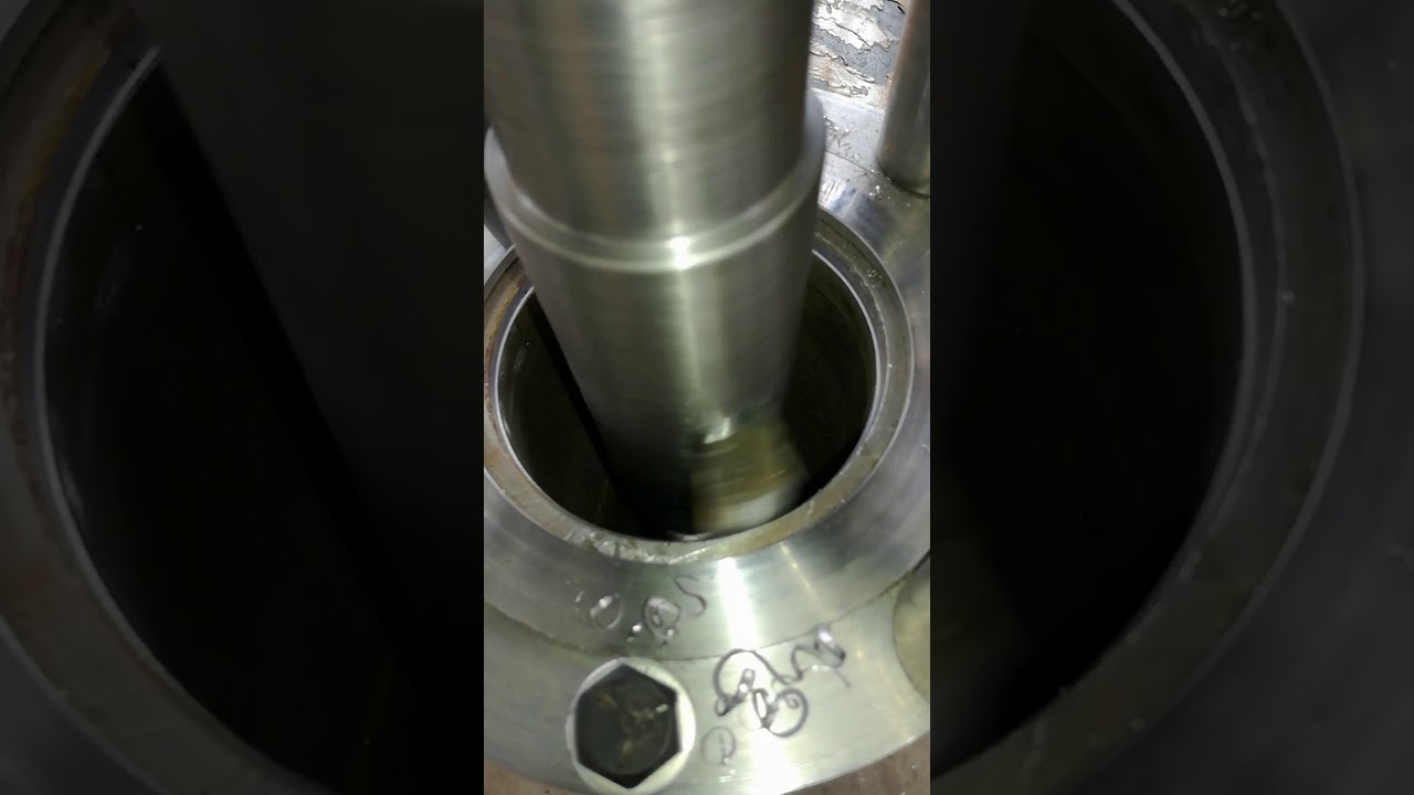 Mandrinado de cajas para bujes con taladro magnético - YouTube