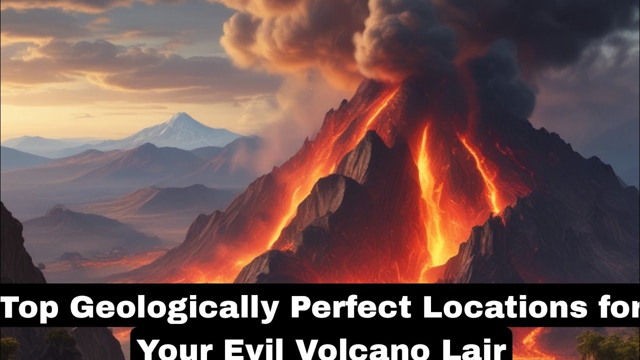 Top Geologically Perfect Locations for Your Evil Volcano Lair - YouTube