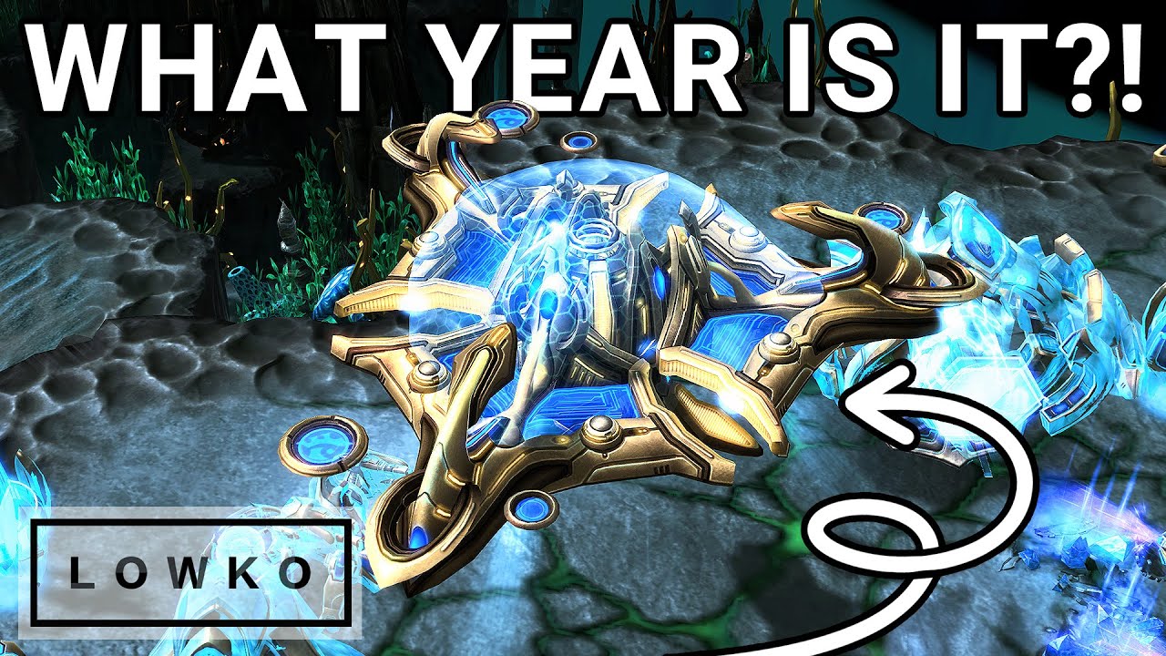 StarCraft 2: MOTHERSHIP Rush in a Pro Game?! (Dreamhack Atlanta) - YouTube