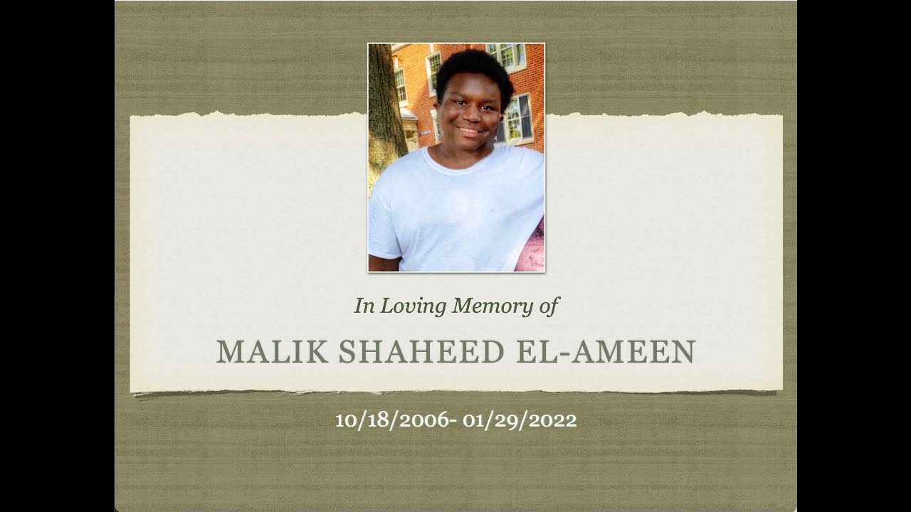 Malik Shaheed El-Ameen - YouTube