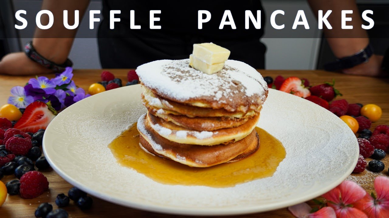 How to make Souffle Pancake Recipe | Happy Father's Day! | Chef Suman ...