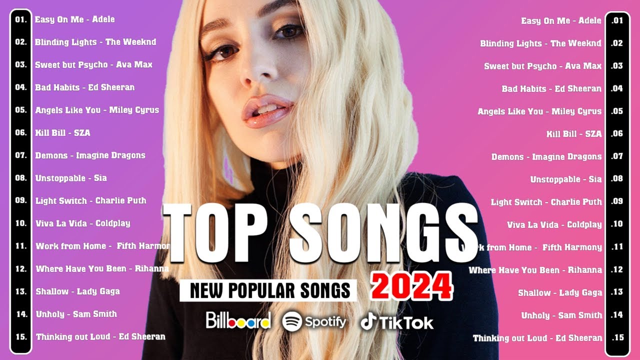 Billboard hot 100 this week (new song 2024 ) New popular pop songs 2024 ...