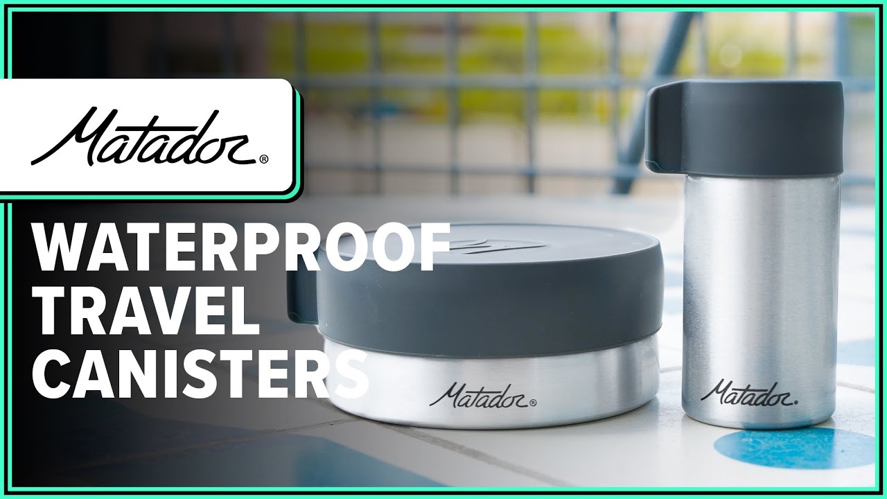 Matador Waterproof Travel Canisters Review (2 Weeks of Use) - YouTube