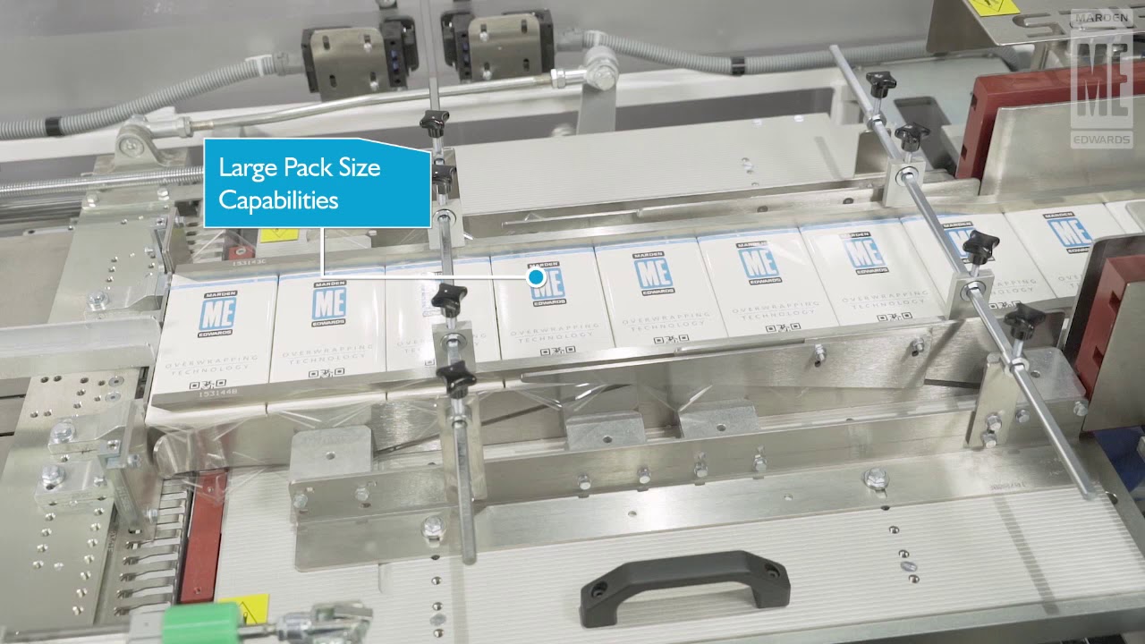 Marden Edwards Overwrapping Machine EVO Series - YouTube