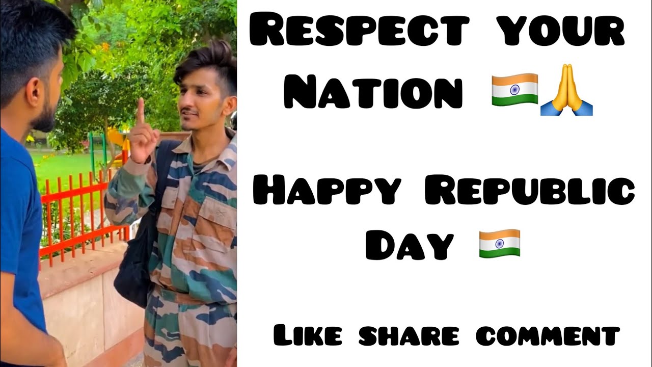 Respect Your Nation 🇮🇳 ~ Happy Republic Day 🇮🇳 ~ Indian Army @Dushyant ...