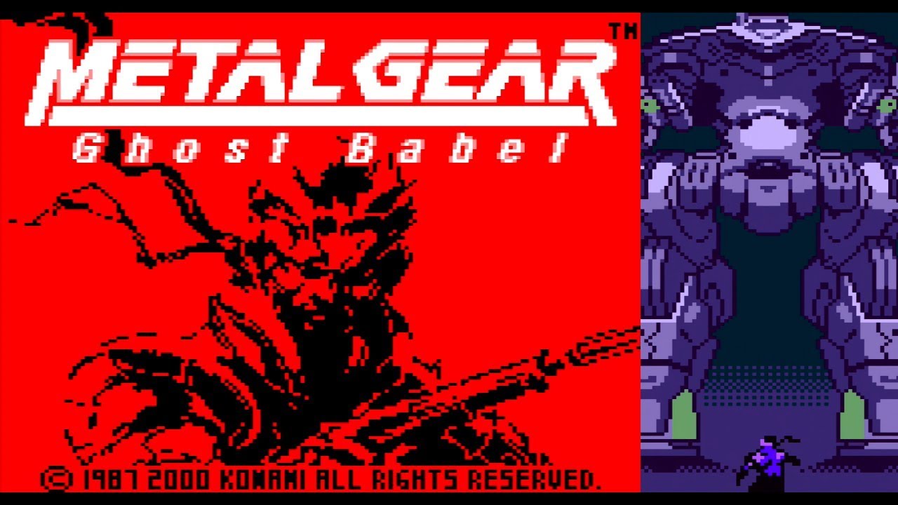 Metal Gear Solid Ghost Babel / GBC メタルギア ゴーストバベル 【レトロゲーム】 - YouTube