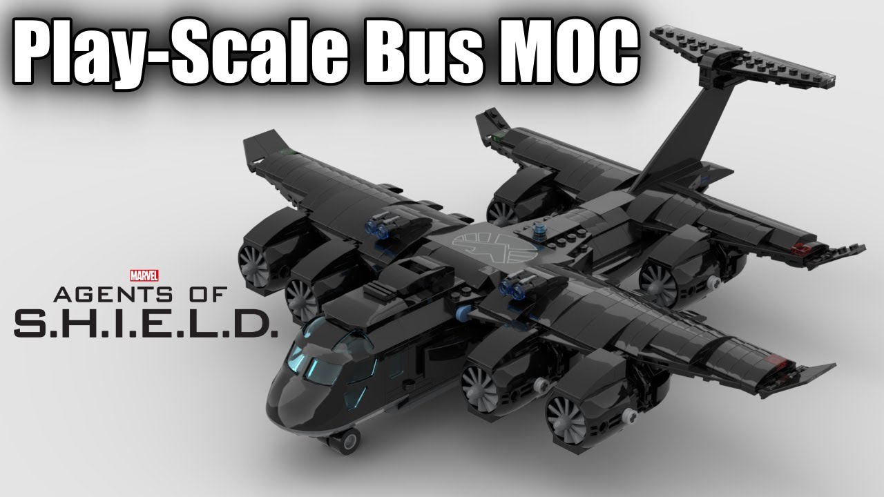My 839 Piece LEGO Play-Scale Bus MOC (Instructions for Sale) - YouTube