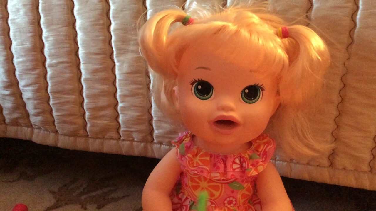 Baby Alive Snackin' Sara Unboxing (Read Description) - YouTube