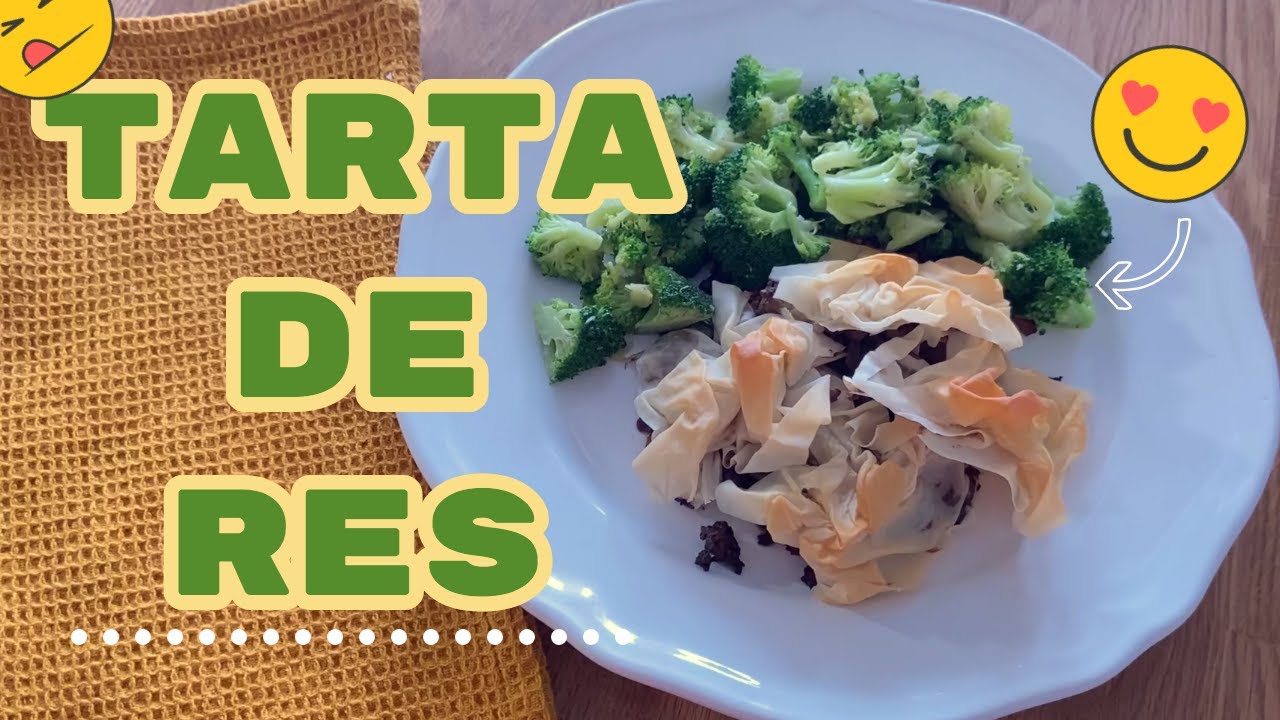 😋 RECETA DE TARTA DE RES - UNA DELICIA Y SUPER FÁCIL!!! - YouTube