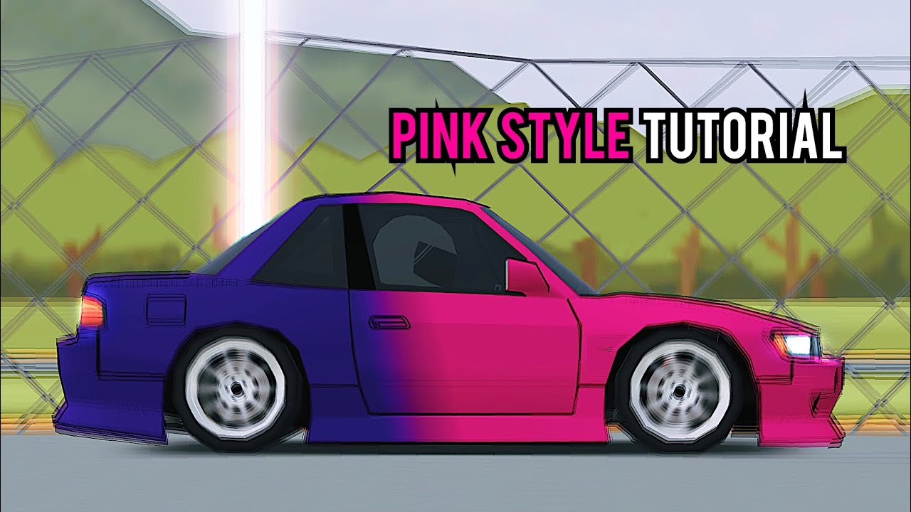 TUTORIAL | How To Make A Simple Pink Style S13 Without Sticker | FR ...