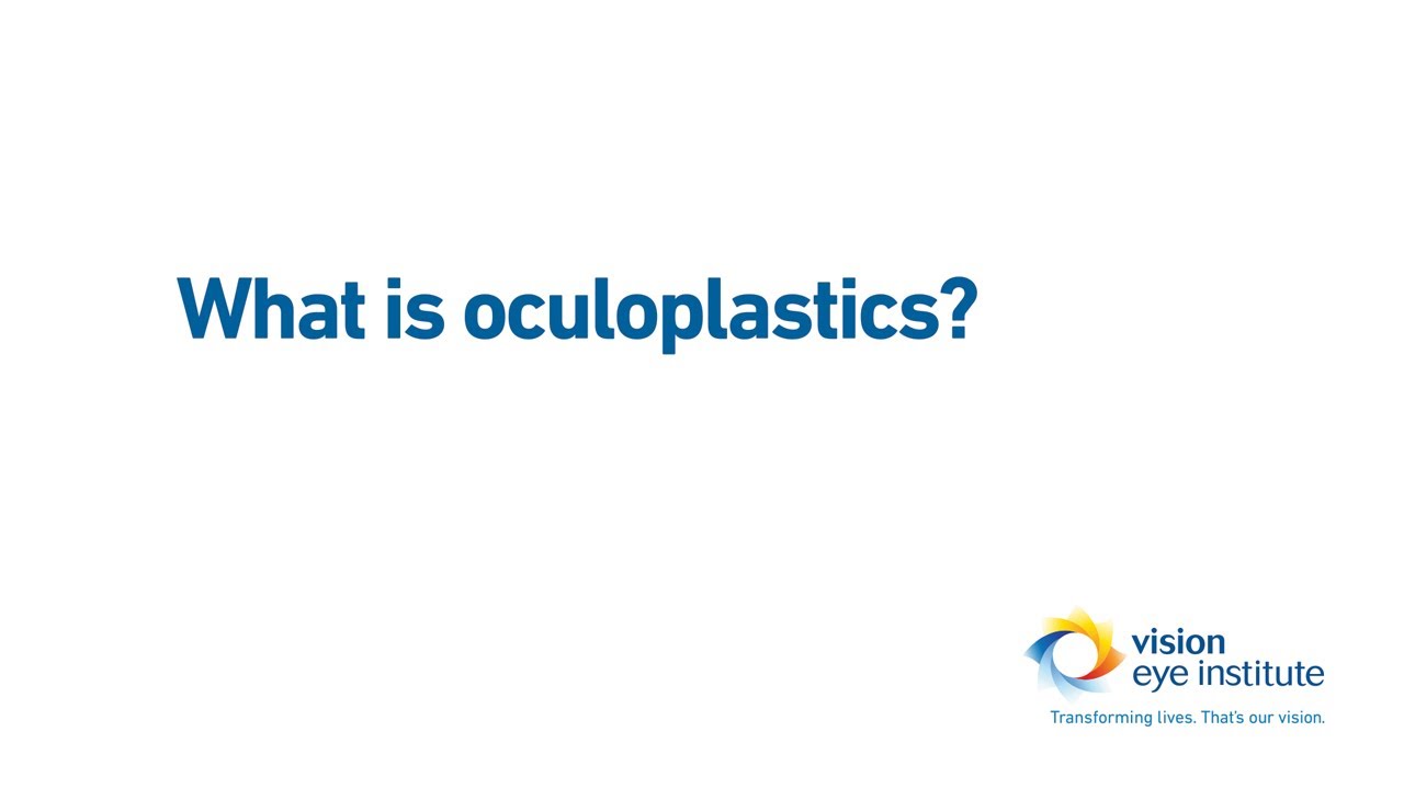 What is oculoplastics? - YouTube