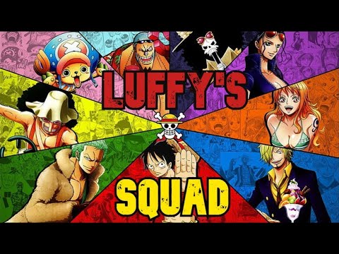 Luffy's Squad Fan Art (One Piece) - YouTube