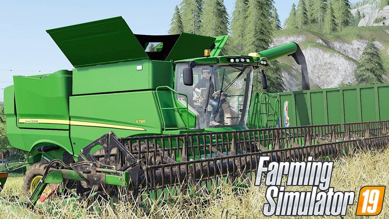 John Deere S790 - Kupiłem nowy kombajn. #88 Felsbrunn ☆ Farming ...