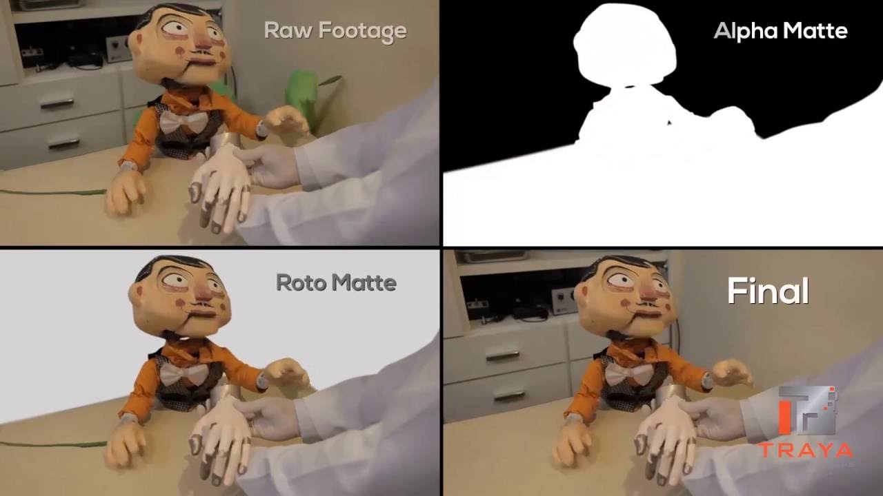 Roto & Paint/Wire Removal Portfolio video by TRAYA - YouTube