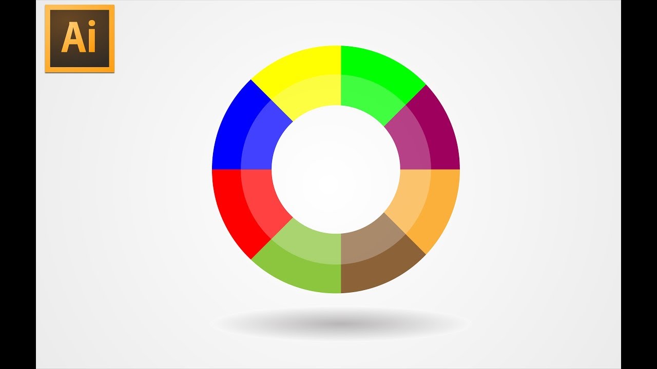 Circle Color Adobe Illustrator Tutorial YouTube Circle Color Adobe Illustrator Tutorial YouTube