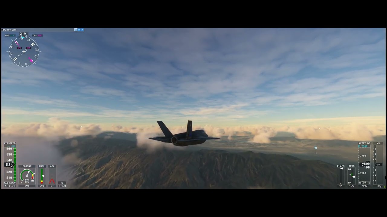 Lockheed Martin F-35B Lightning II - KXTA to KEDW - YouTube