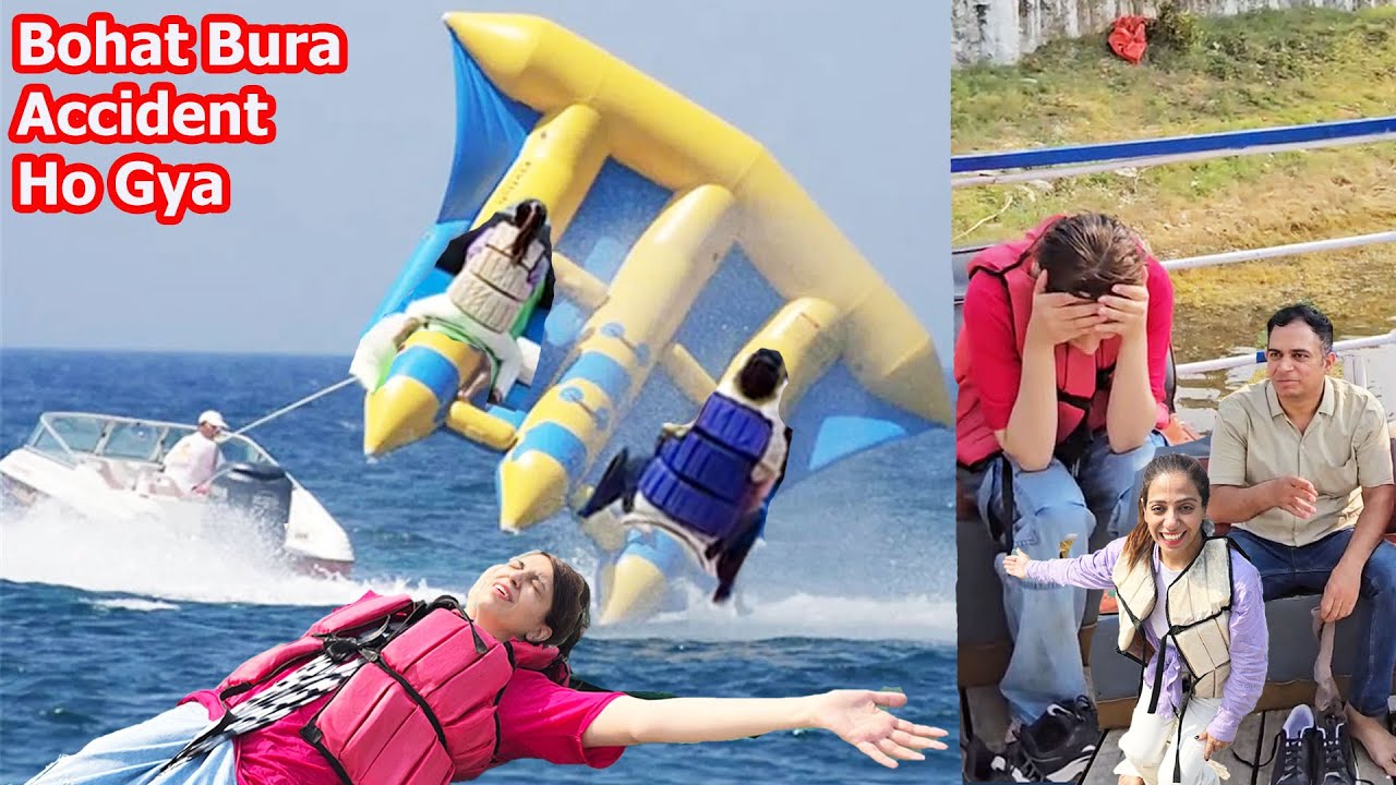 Flying Fish Tube Ulat Gayi Or Momina Pani Me Doob Gayi | Dar Se Sab Ka ...