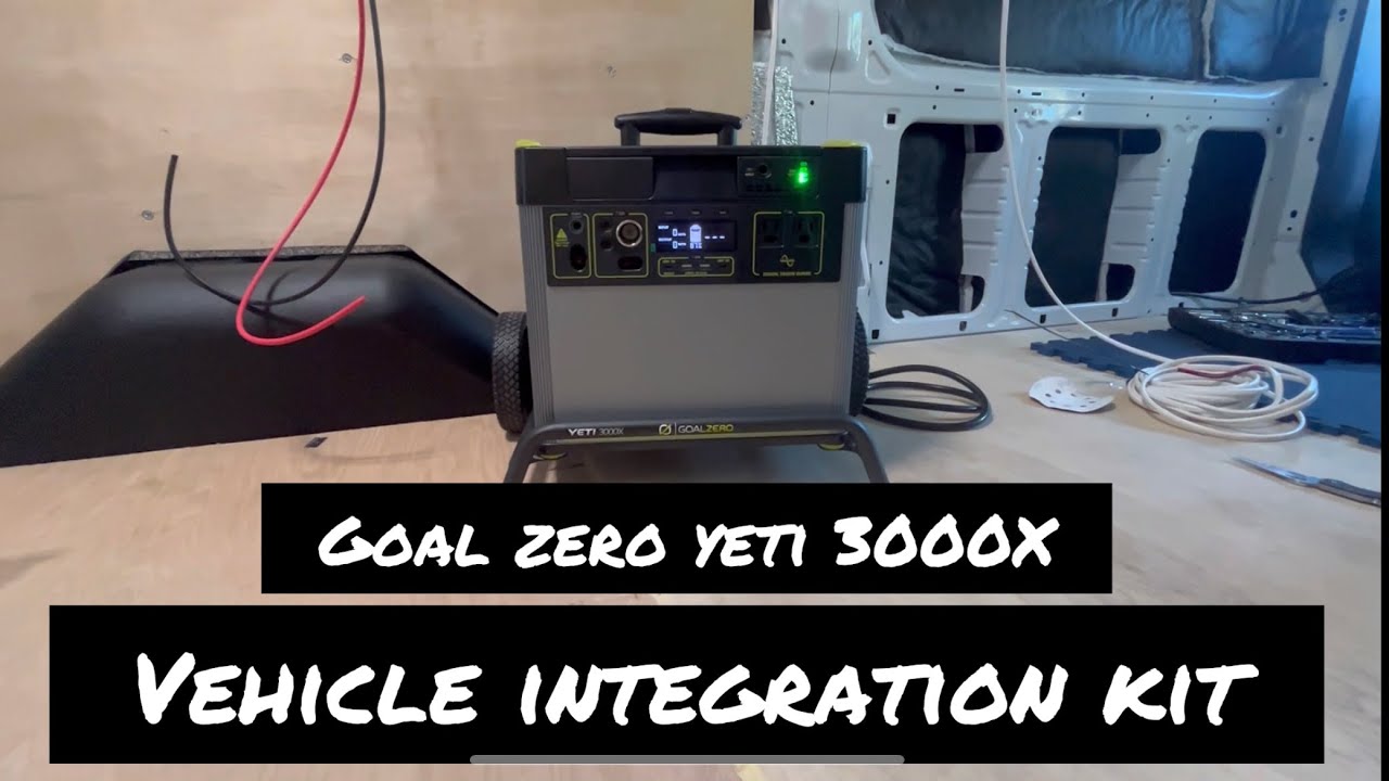 Goal Zero Yeti Vehicle Integration Kit Installation - YouTube