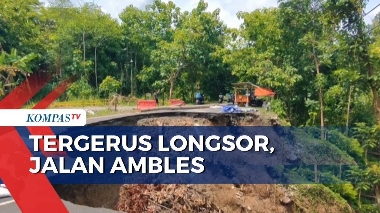 Hujan Deras: Jalan Rusak Tertimbun Lumpur Pasir di Bitung, Jalan Ambles ...